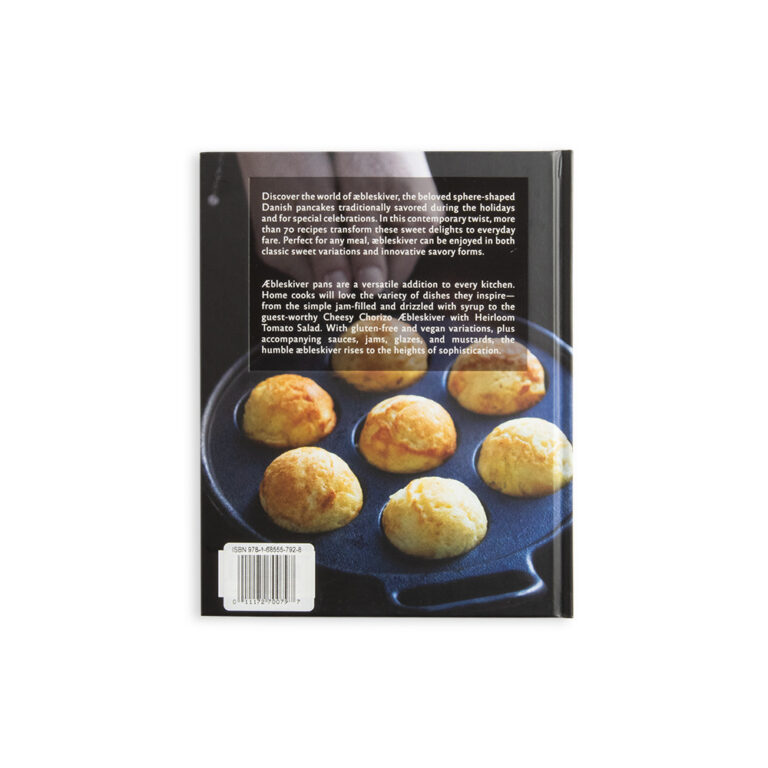 Aebleskiver Cookbook and Danish Ebelskiver Pan Set For Delicious ...