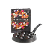 Aebleskiver Cookbook and Danish Ebelskiver Pan Set For Delicious ...