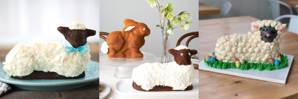 How to Make a Perfect Easter Lamb Cake with Nordic Ware’s Classic Pan ...