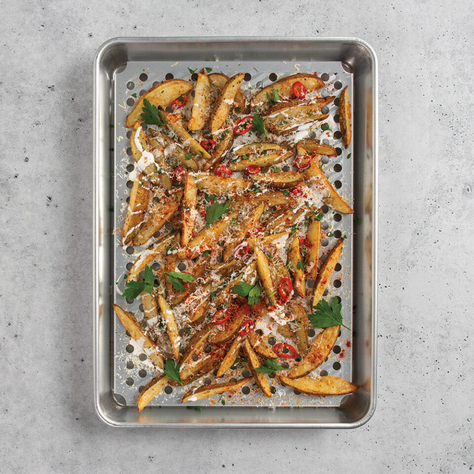 Naturals® Bakeware High Sided Half Sheet Pan with Multi-Task Oven ...
