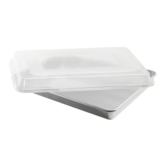 Prism Big Batch Pan with Lid | Large Rimmed Sheet Pan | Nordic Ware