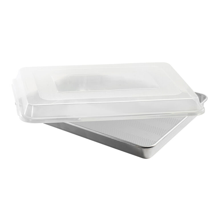Prism Big Batch Pan with Lid | Large Rimmed Sheet Pan | Nordic Ware
