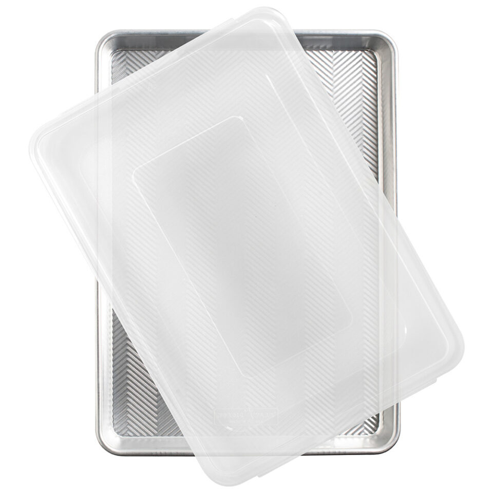 Prism Big Batch Pan with Lid | Large Rimmed Sheet Pan | Nordic Ware
