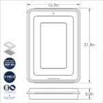 Prism Big Batch Pan with Lid | Large Rimmed Sheet Pan | Nordic Ware