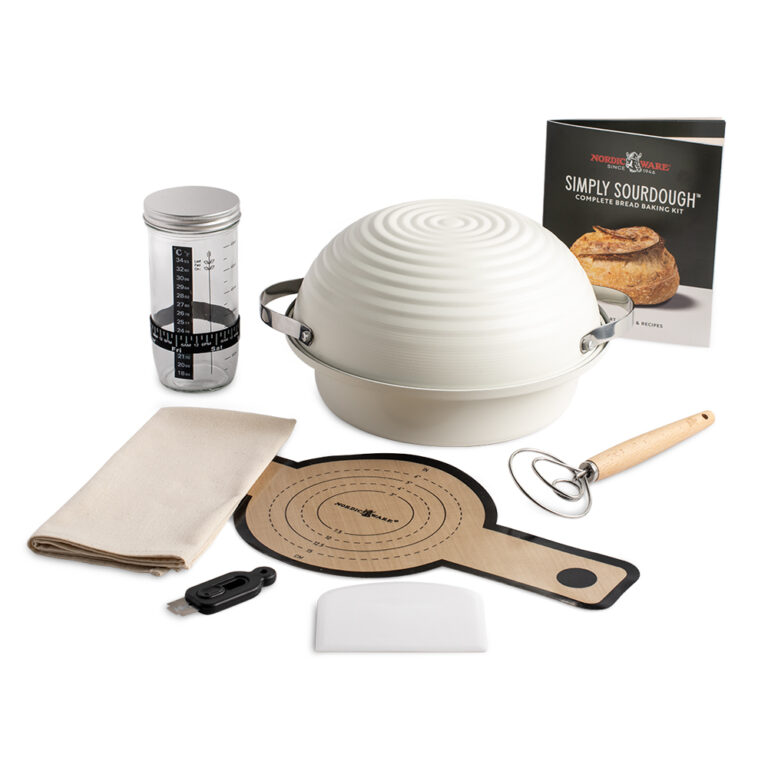 Complete Sourdough Starter Kits with Nonstick Baking Pan | Nordic Ware
