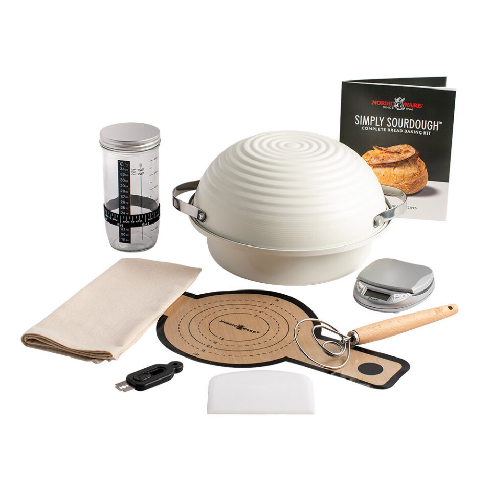 Deluxe 10 Piece Simply Sourdough Bread Baking Kit | 10‑Piece Bread ...