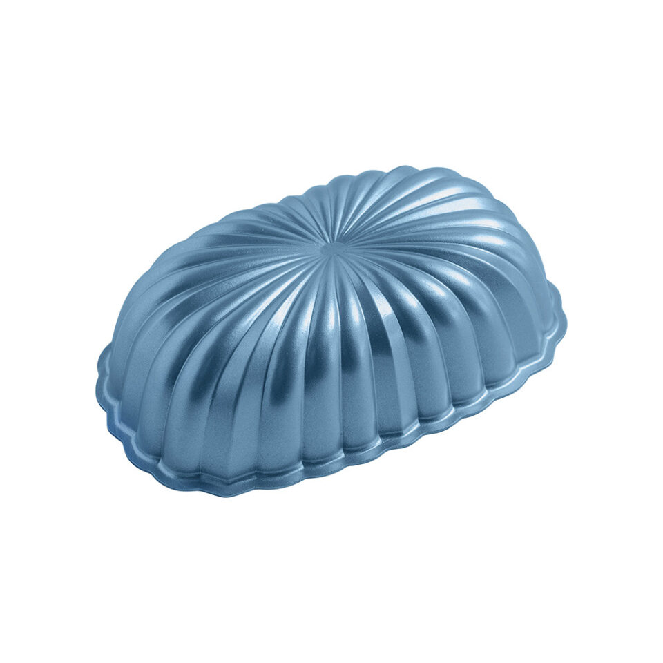 Formed Fluted Loaf Pan | 6‑Cup Cast Aluminum | Nordic Ware