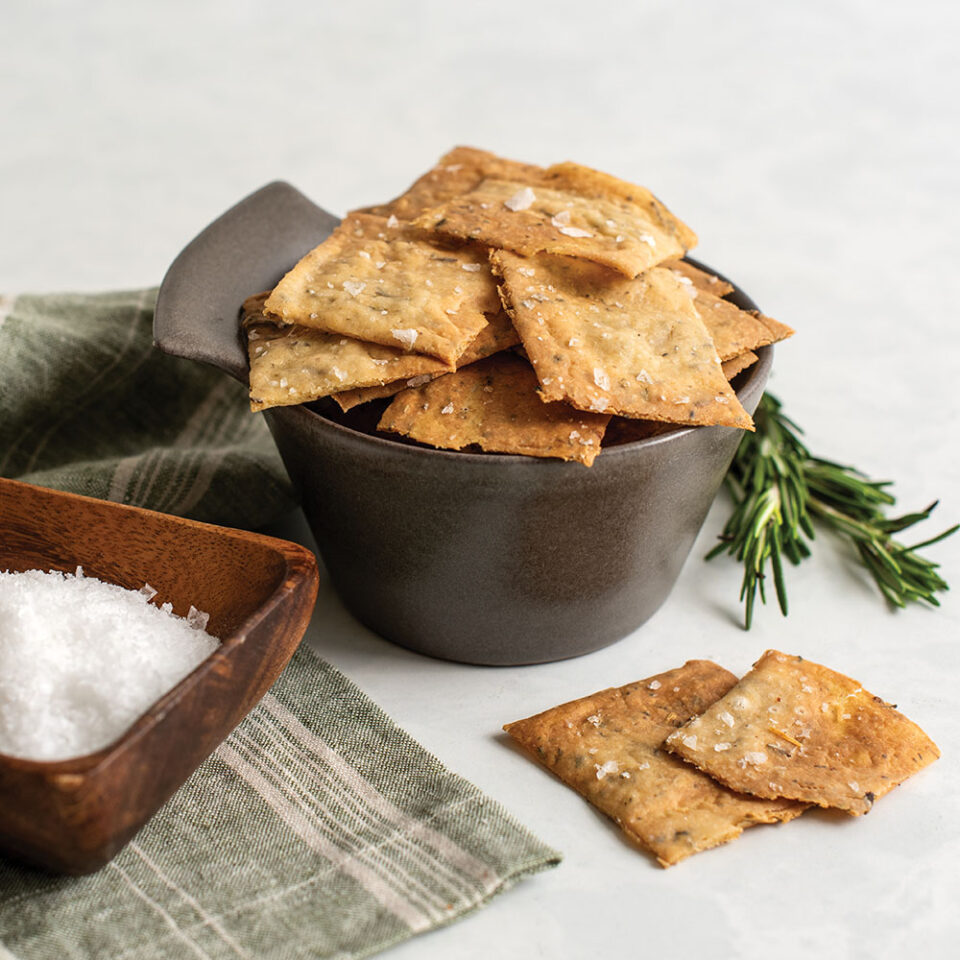 Sourdough Discard Crackers - Nordic Ware
