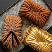 Cast Fluted Loaf Pan with Keeper | Cast Aluminum Bakeware | Nordic Ware